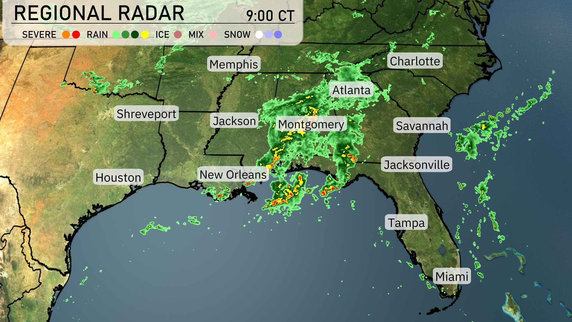 Rising Temps & Rumbling Storms: Your Southeast Weather Watch - Amy ...