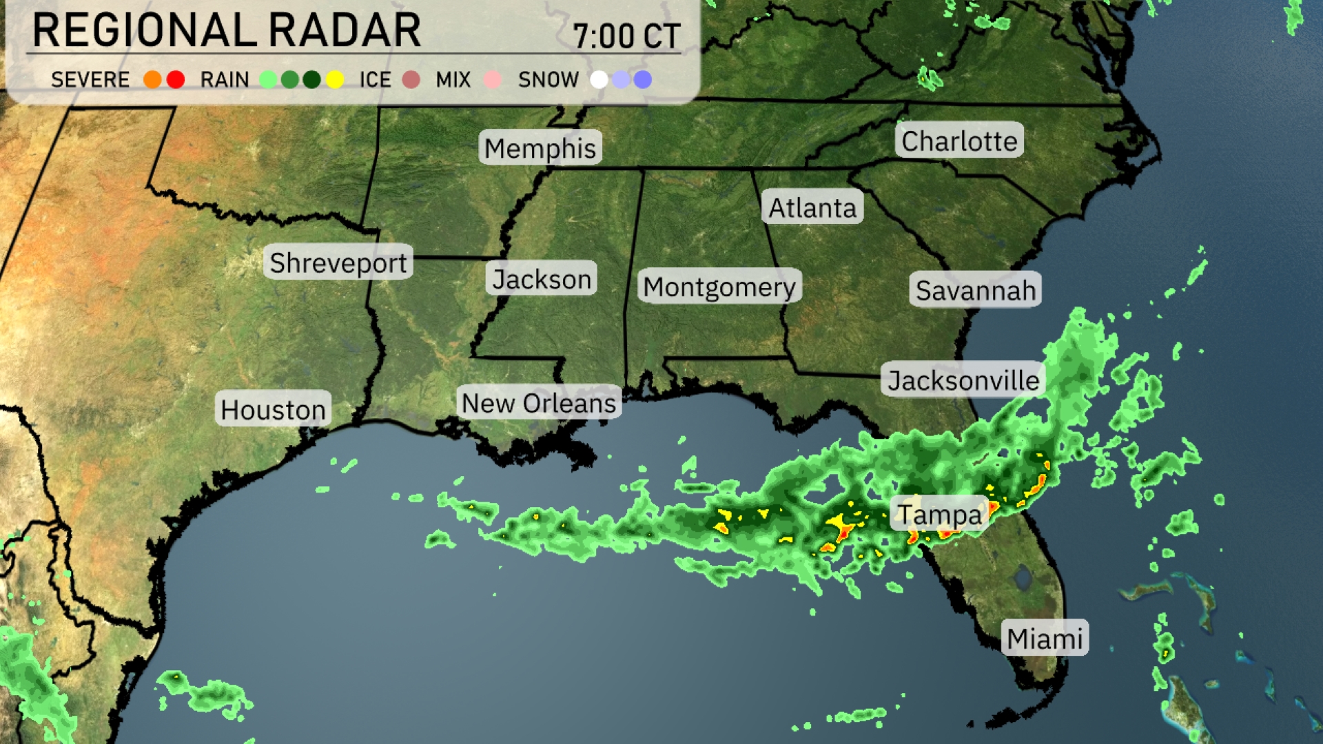 Miami Evenings & Stormy Southeastern Skies: A Weather Forecast Overview ...