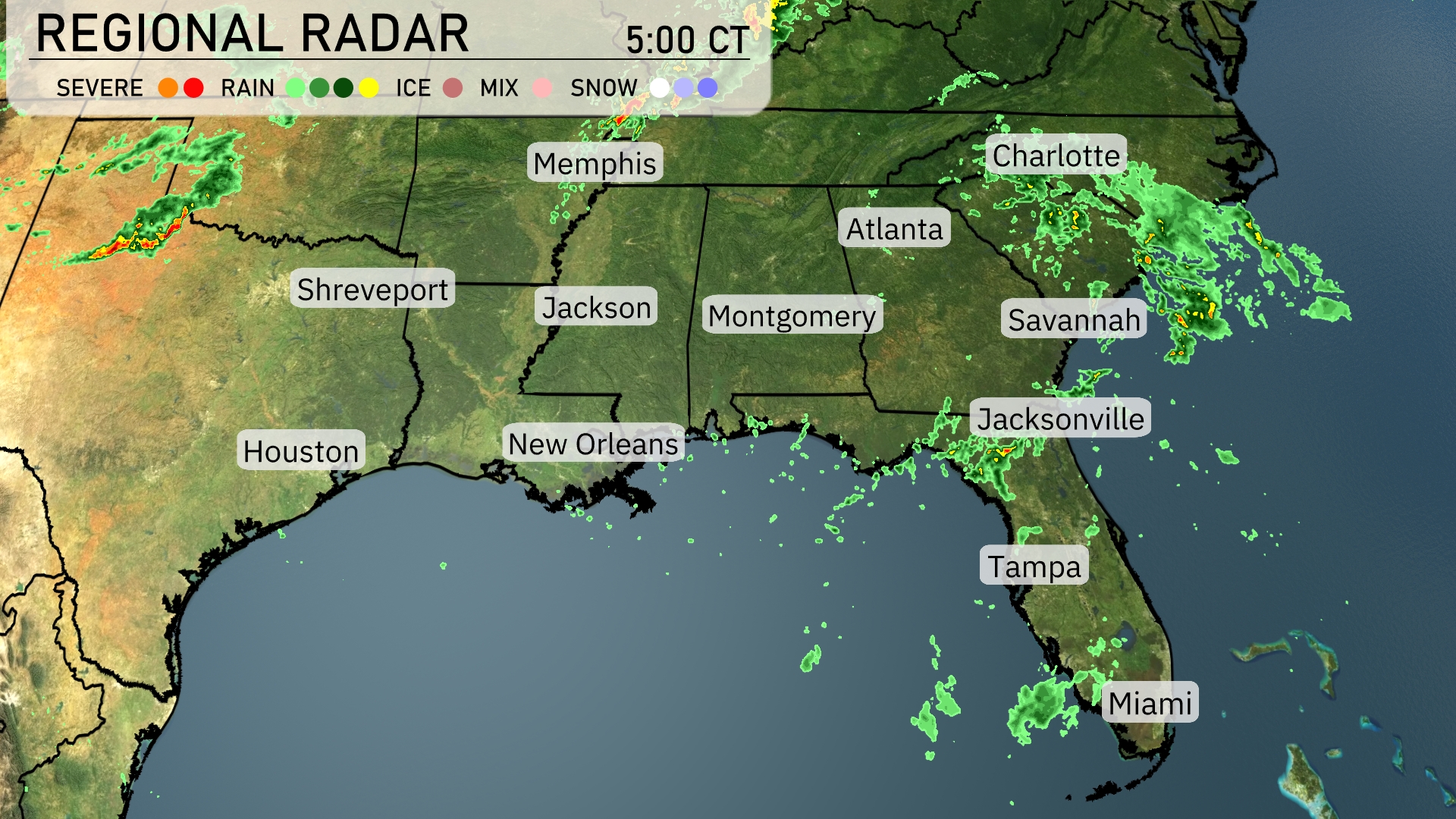 Weather on the Move: Southeast Storms and Miami's Weekly Outlook - Amy ...