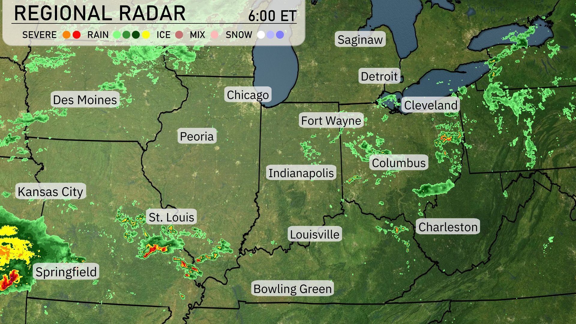 Midwest Mosaic: A Tapestry of Weather Patterns Unfolds - Amy Freeze AI