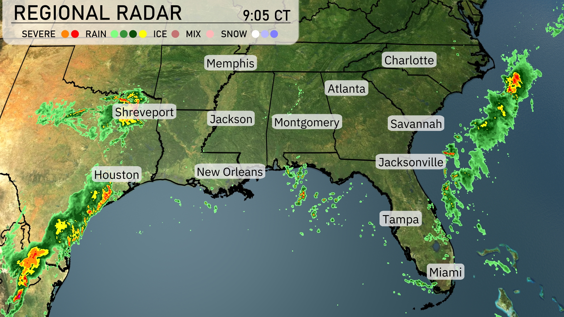 Temperatures and Tempests: Your Southeast Weather Forecast - Amy Freeze AI