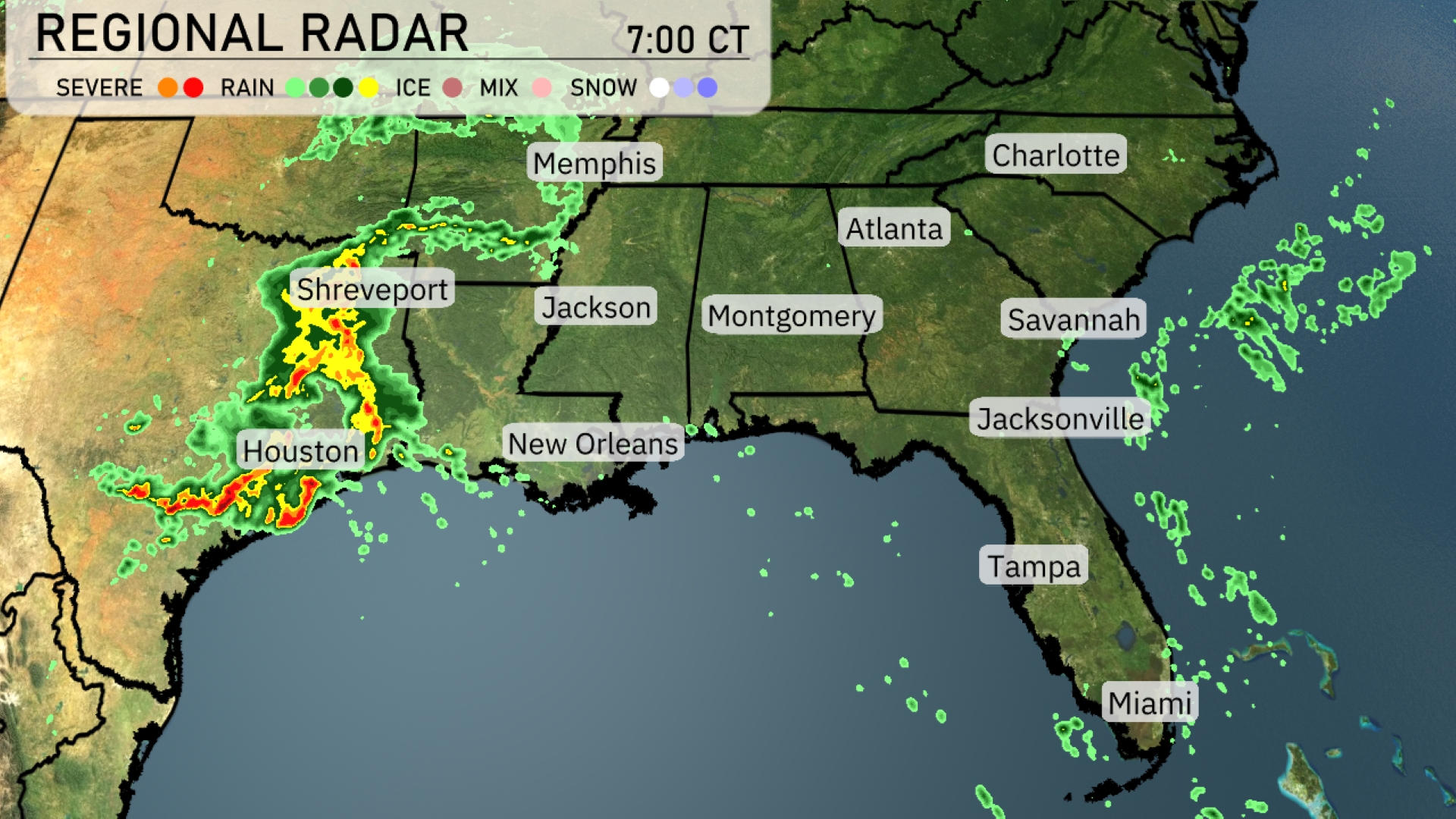 Evening Weather Forecast: Storms Brewing Over Atlanta - Amy Freeze AI